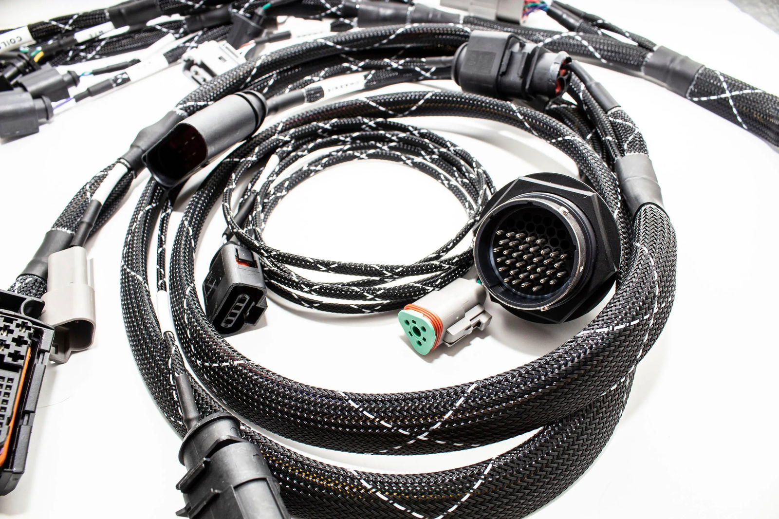 1.8T MK4 Wire Tucked Complete Engine Harness Wideband ECU's only AWP ...