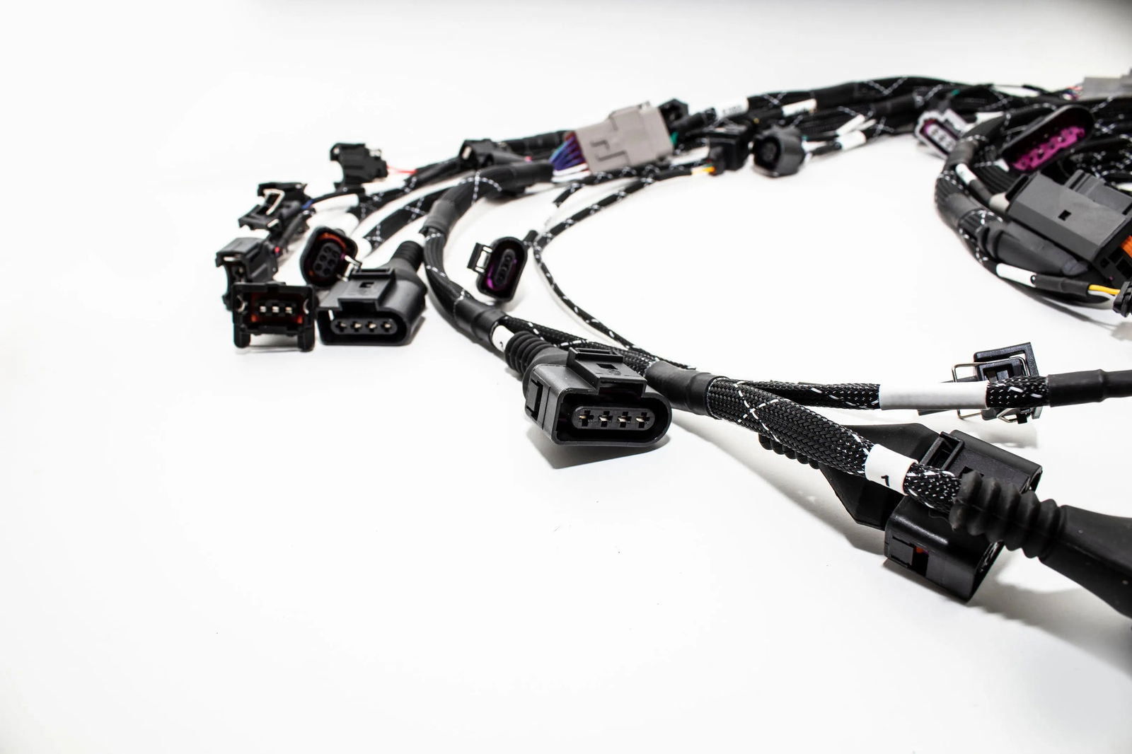 1.8T MK4 Wire Tucked Complete Engine Harness Wideband ECU's only AWP ...