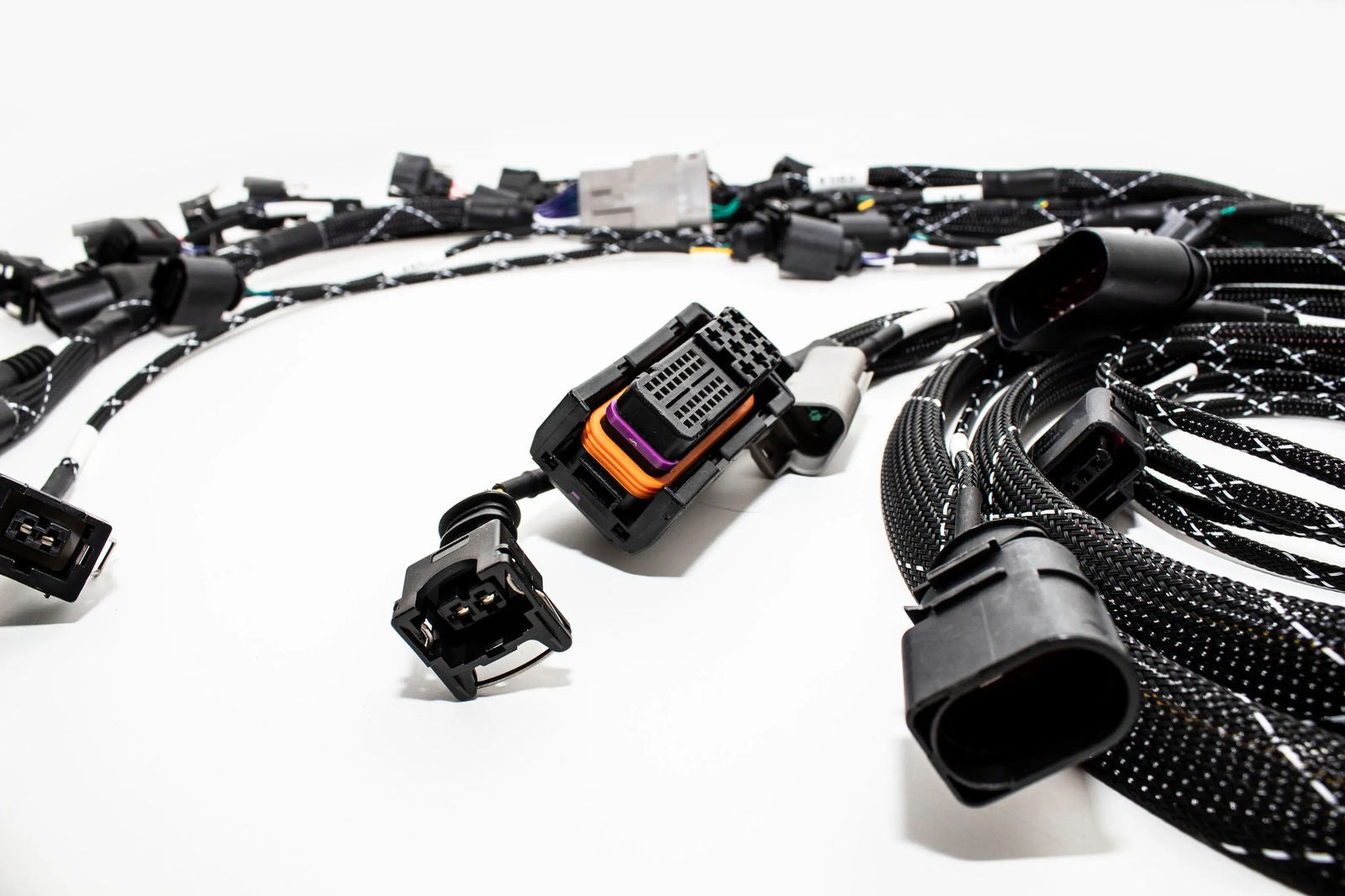 1.8T MK4 Wire Tucked Complete Engine Harness Wideband ECU's only AWP ...