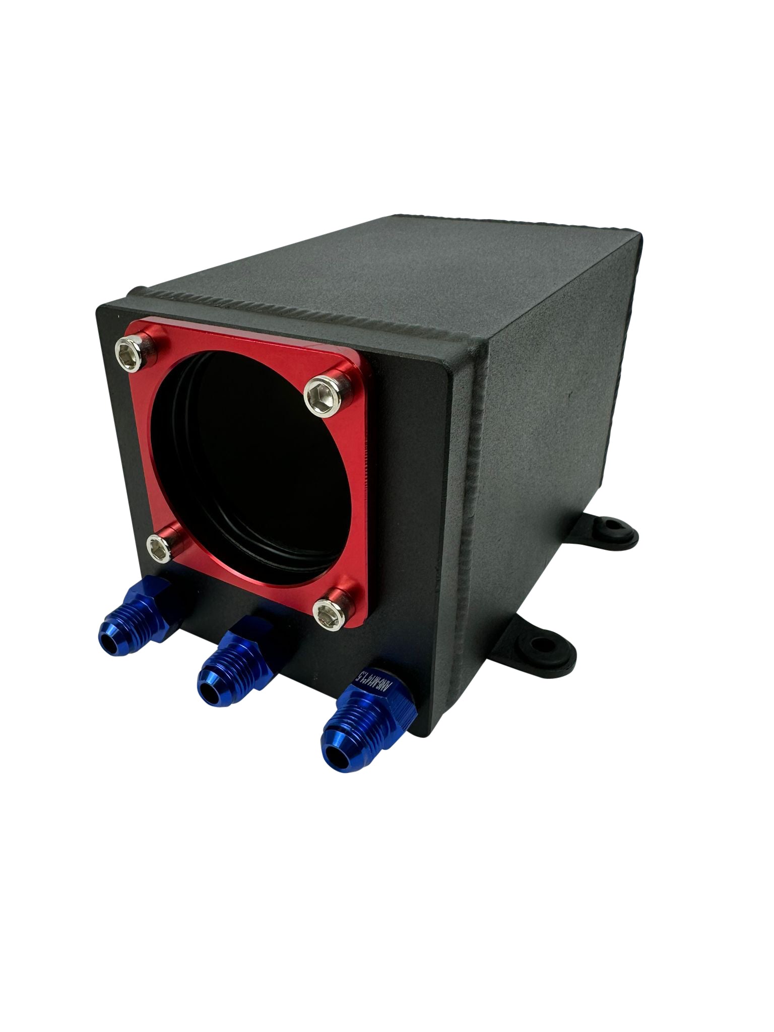 Billet Aluminum 1L High-Flow External Fuel Pump Surge Tank with Integr ...