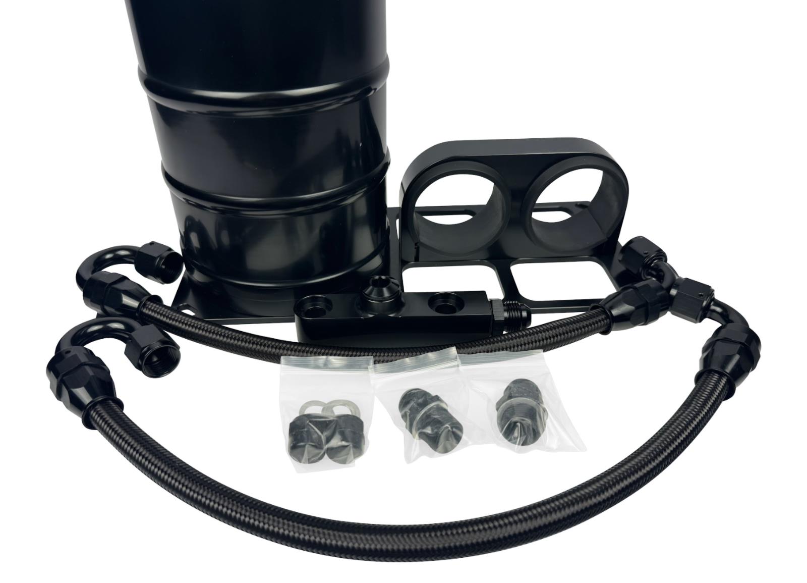 Dual External Fuel Surge Tank 1.5L Canister 6AN Supports 1500HP For Bo ...