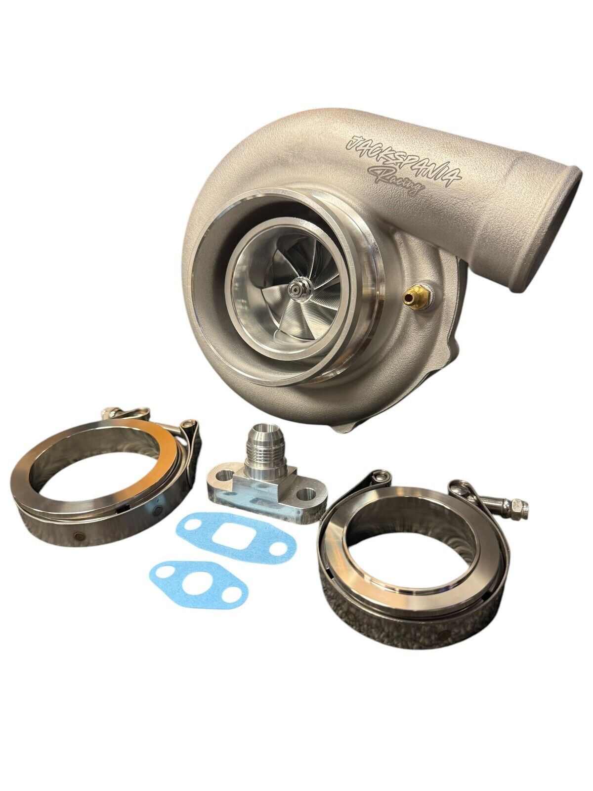 6062 Billet Wheel Turbo Dual Vband T3 T4 .82 Turbine Housing 60/62 Gen ...