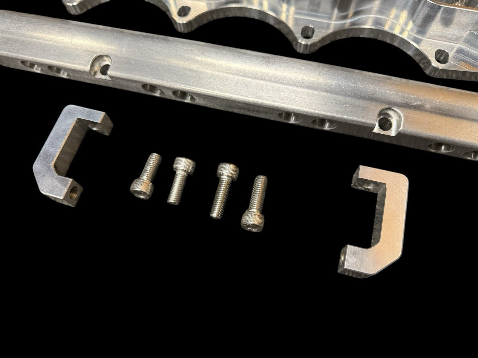 Billet B Series Intake Manifold Adapter Flange B16 B18 8 Injector 4 In ...