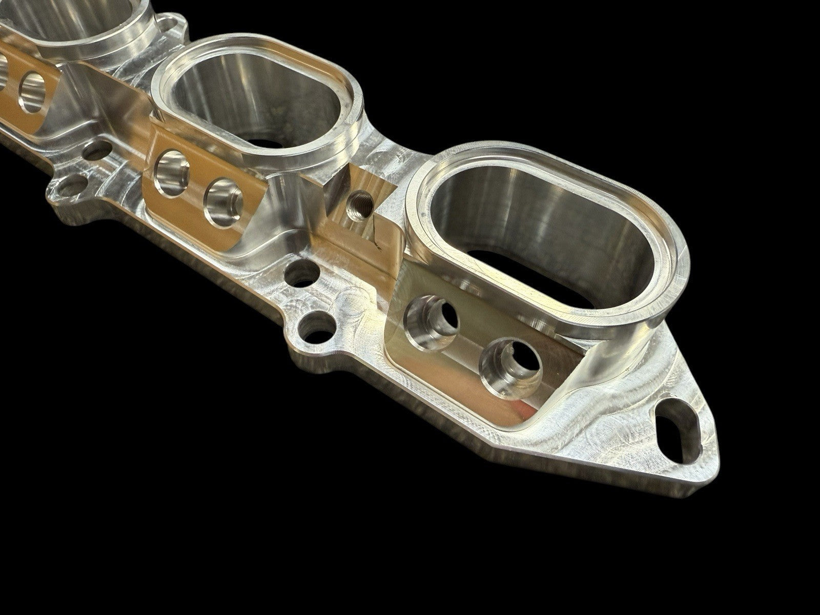 Billet B Series Intake Manifold Adapter Flange B16 B18 8 Injector 4 In ...
