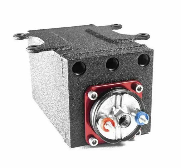 Billet Aluminum Bosch 044 1L High-Flow External Fuel Pump Surge Tank ...