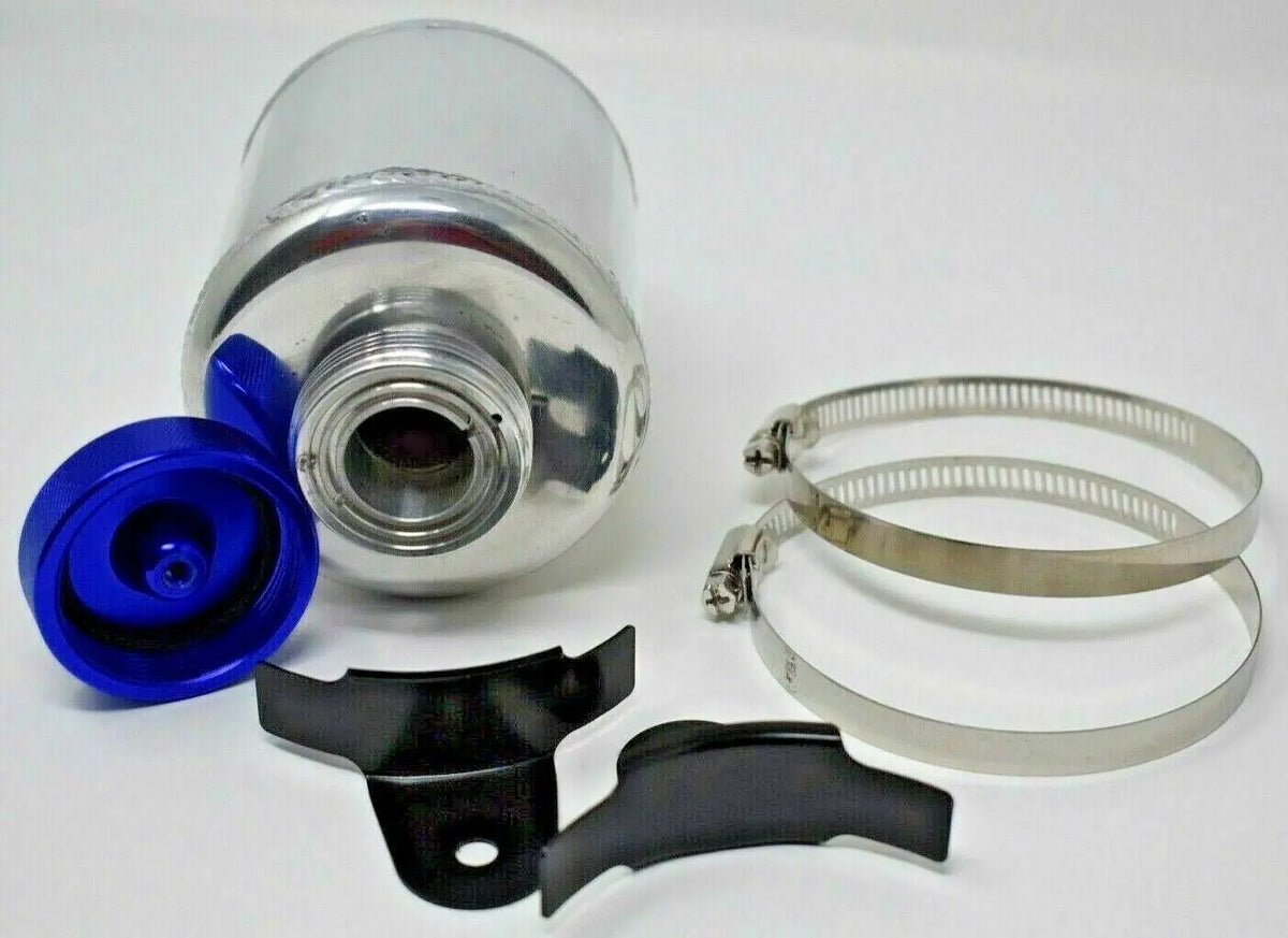 Billet Aluminum Power Steering Tank Reservoir & Cap Universal 2Day ...
