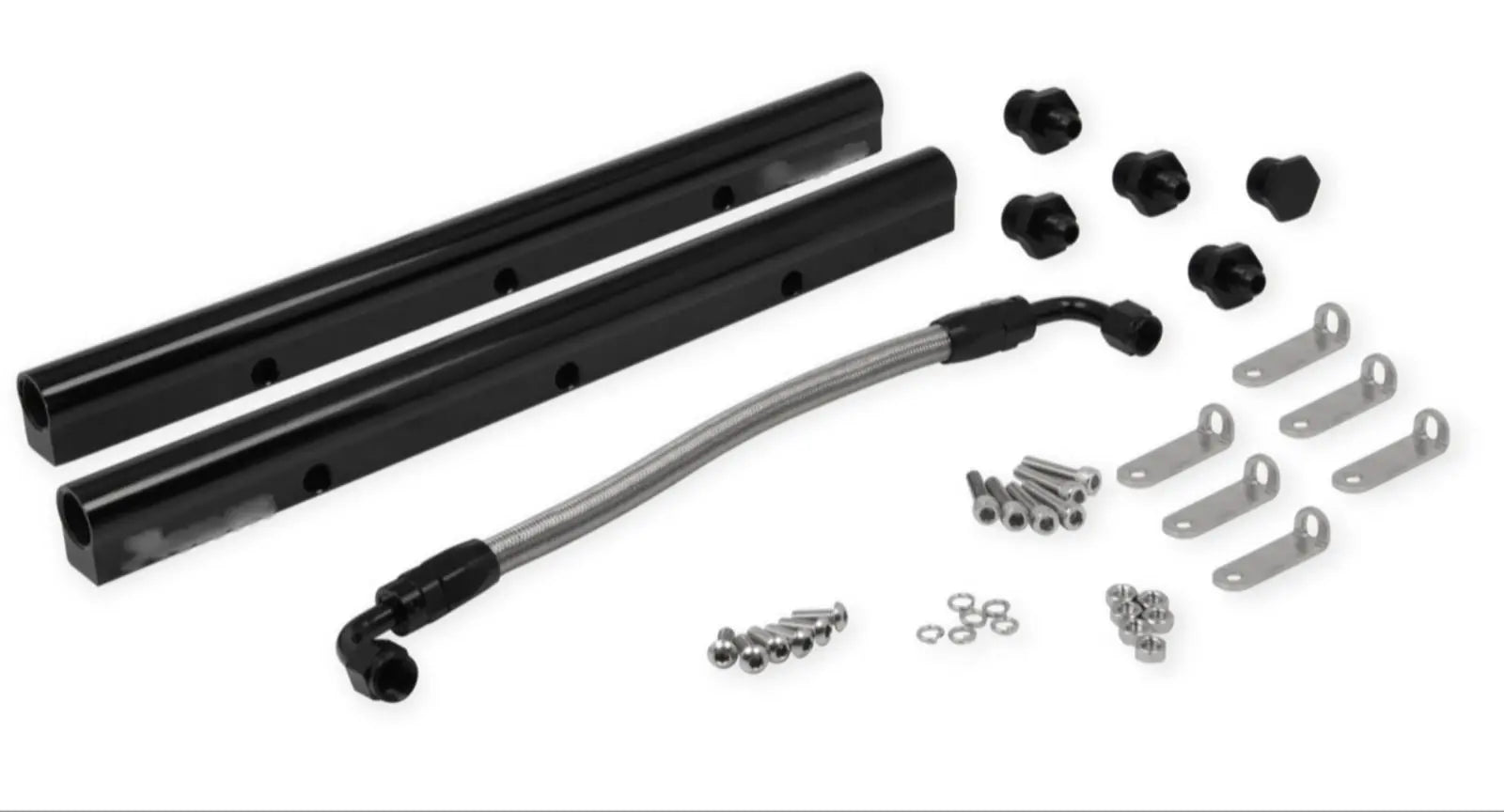 Billet Fuel Rail Kit LS LS1 LS2 LS3 LS6 LSX Aftermarket Intake Manifol ...