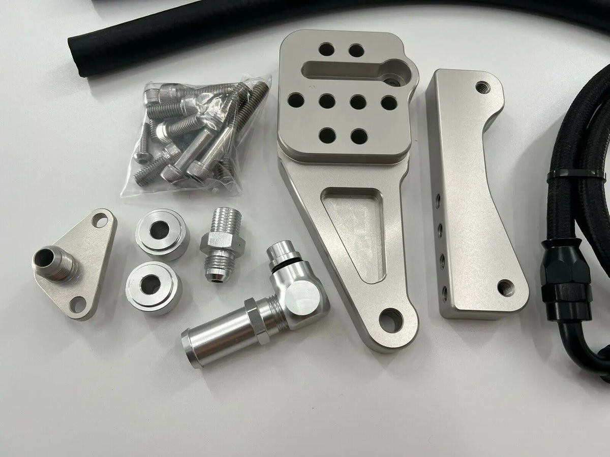 Billet K20 K24 Power Steering Relocation Kit Fits Honda Acura RSX 02-04 ...