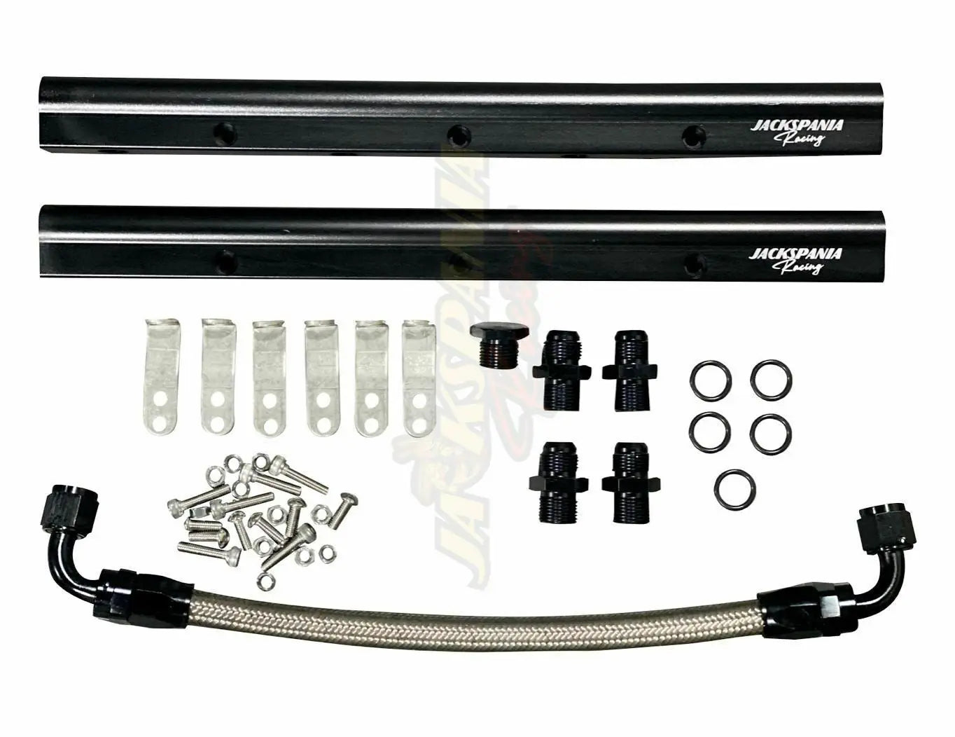 Billet LS Fuel Rail Kit For Aftermarket Intake Manifold LS3 V8 EFI AN8 ...