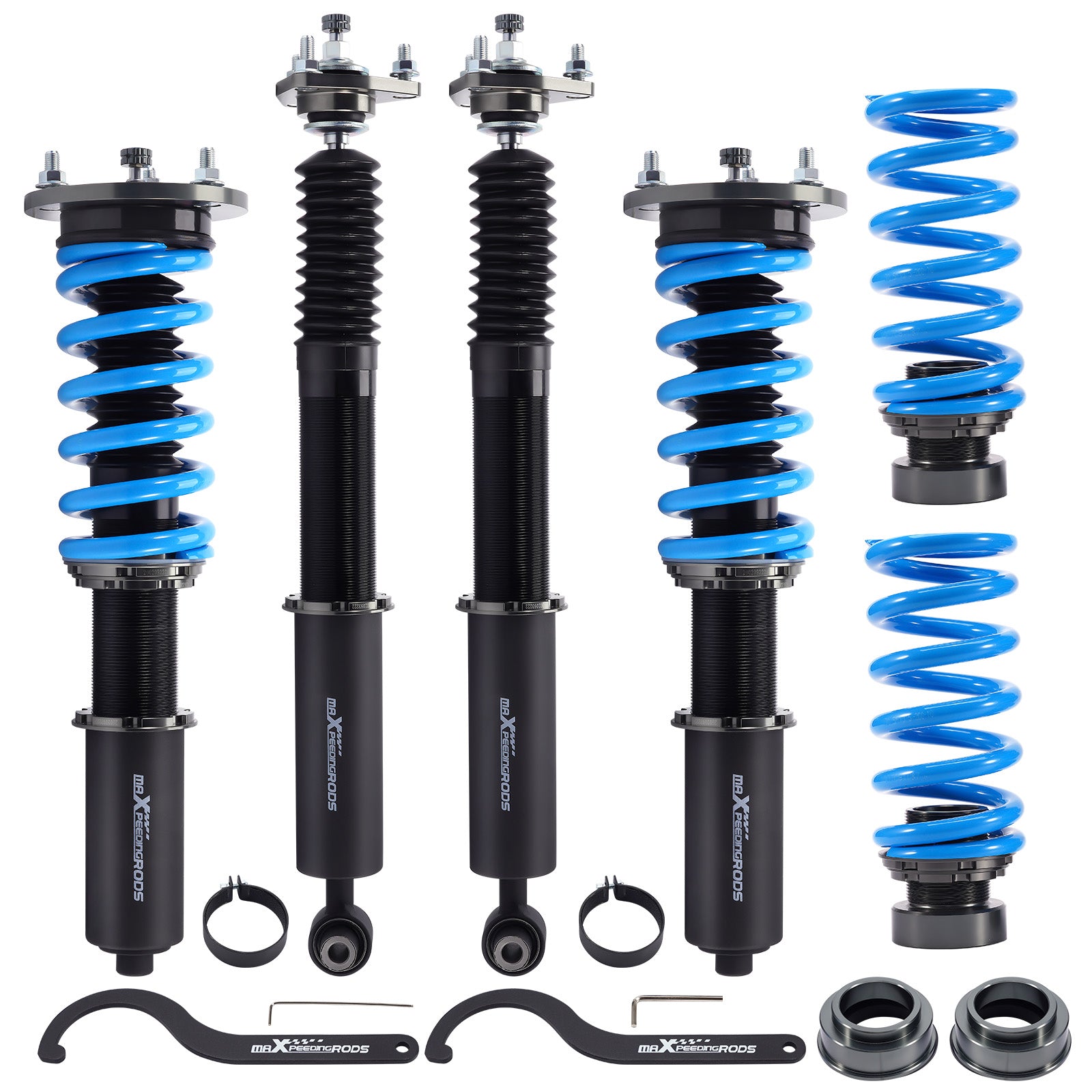 T6 Coilovers Shocks Struts Kit Lexus IS250 / IS350 AWD 14-16 – Carrot ...