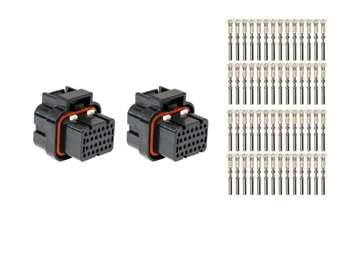 FuelTech FT550 ECU Connector Kit A + B 26-Pin Connector Kit 24-20 AWG ...