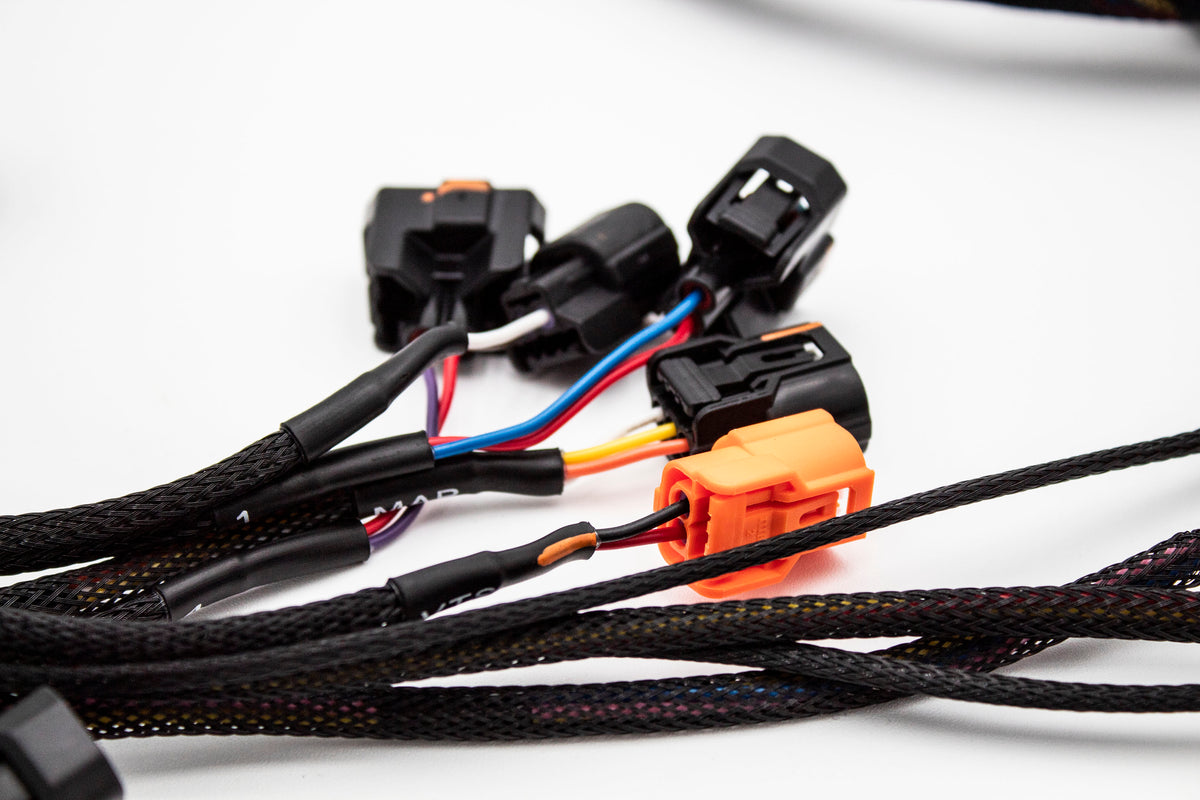 Budget K20 K24 K-Series Tucked Swap Engine Harness RHD, RWD and LHD Ac ...