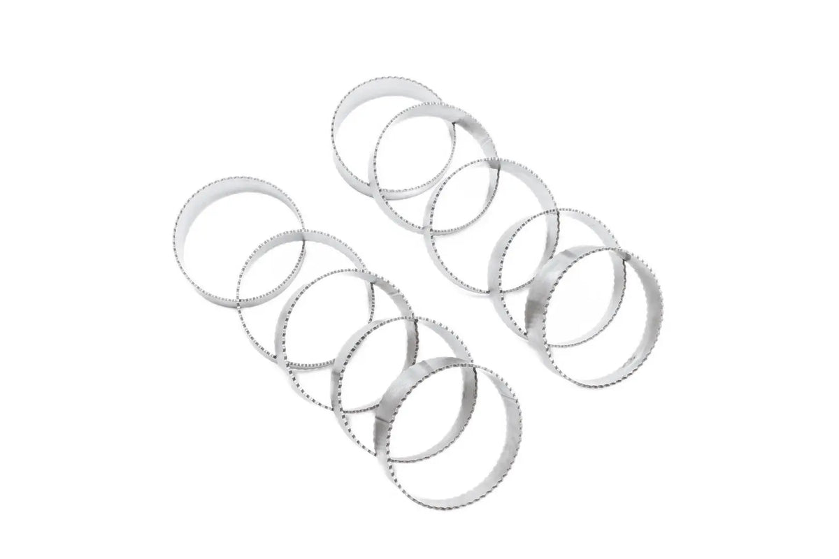 Laser Eteched Pie Cuts w/ Interlocking Teeth 10 pcs - 9 Degree | High ...