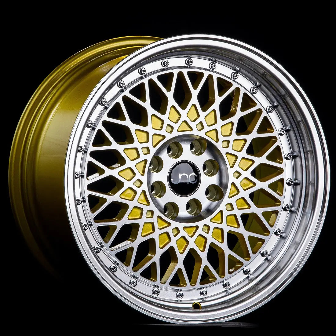 JNC031 Gold Machined Face – Carrot Top Tuning