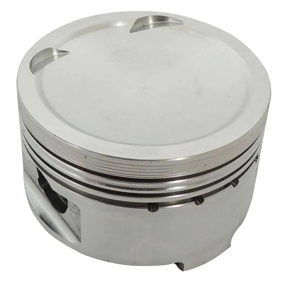 Forged piston and rings set 83.5mm VW 9A 2.0L 16V + Decompression Head ...