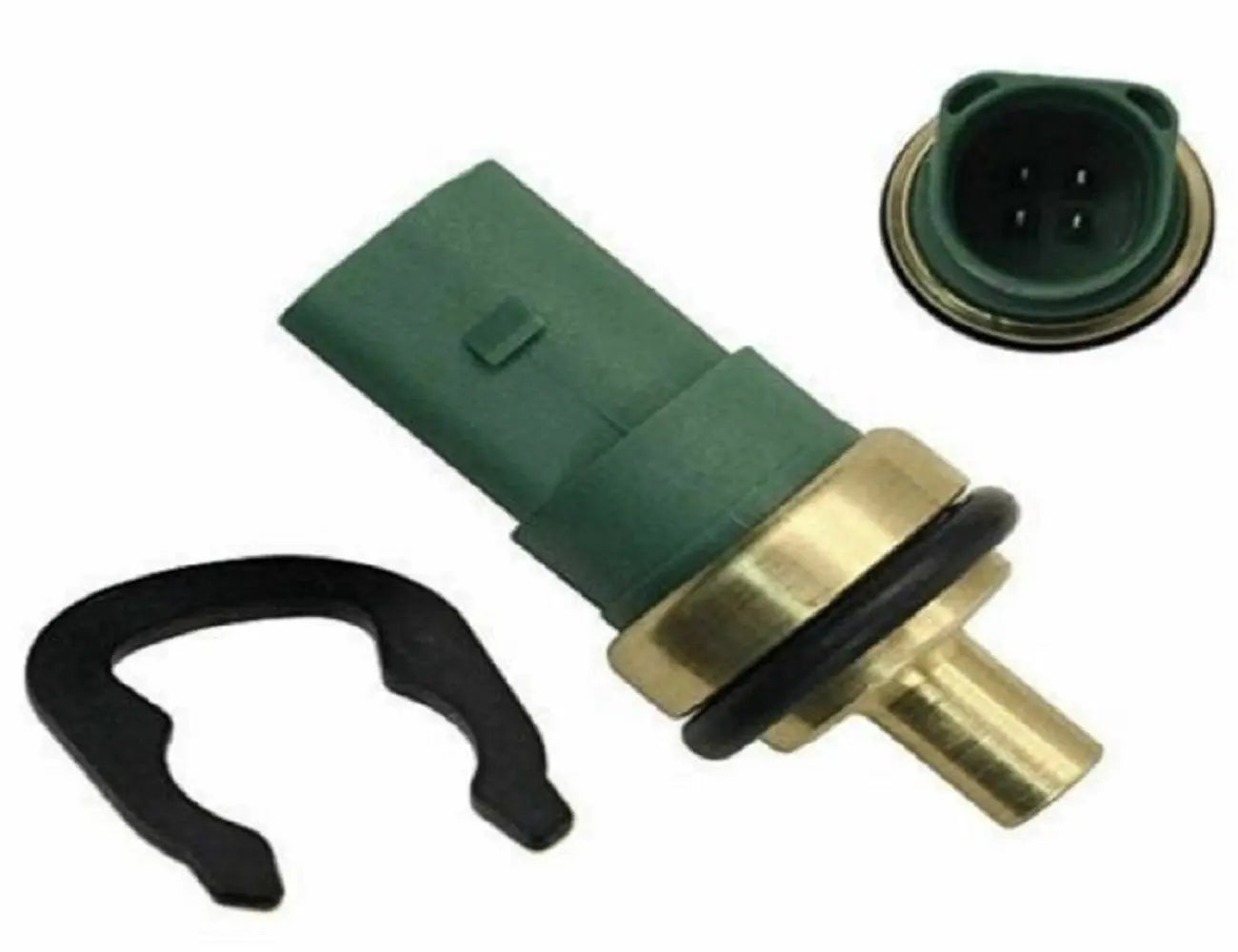 VW MK4 Golf Jetta GLI GTI TT 1.8T Cast Aluminum Coolant Flange W/ Temp ...