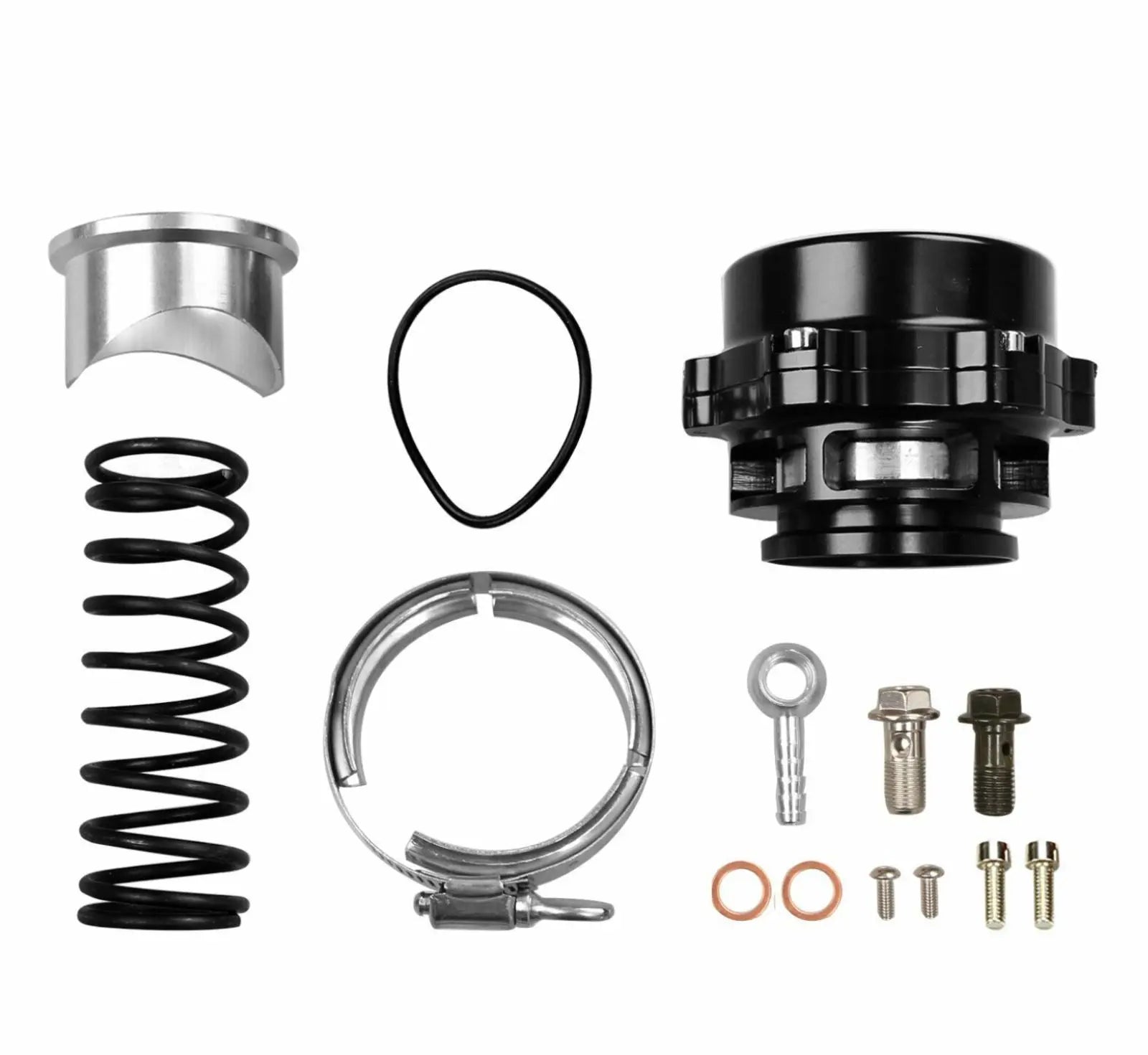 Tial Q BV50 Stye BLACK 50mm Blow off Valve BOV 6PSI 18PSI Springs 2 Day ...