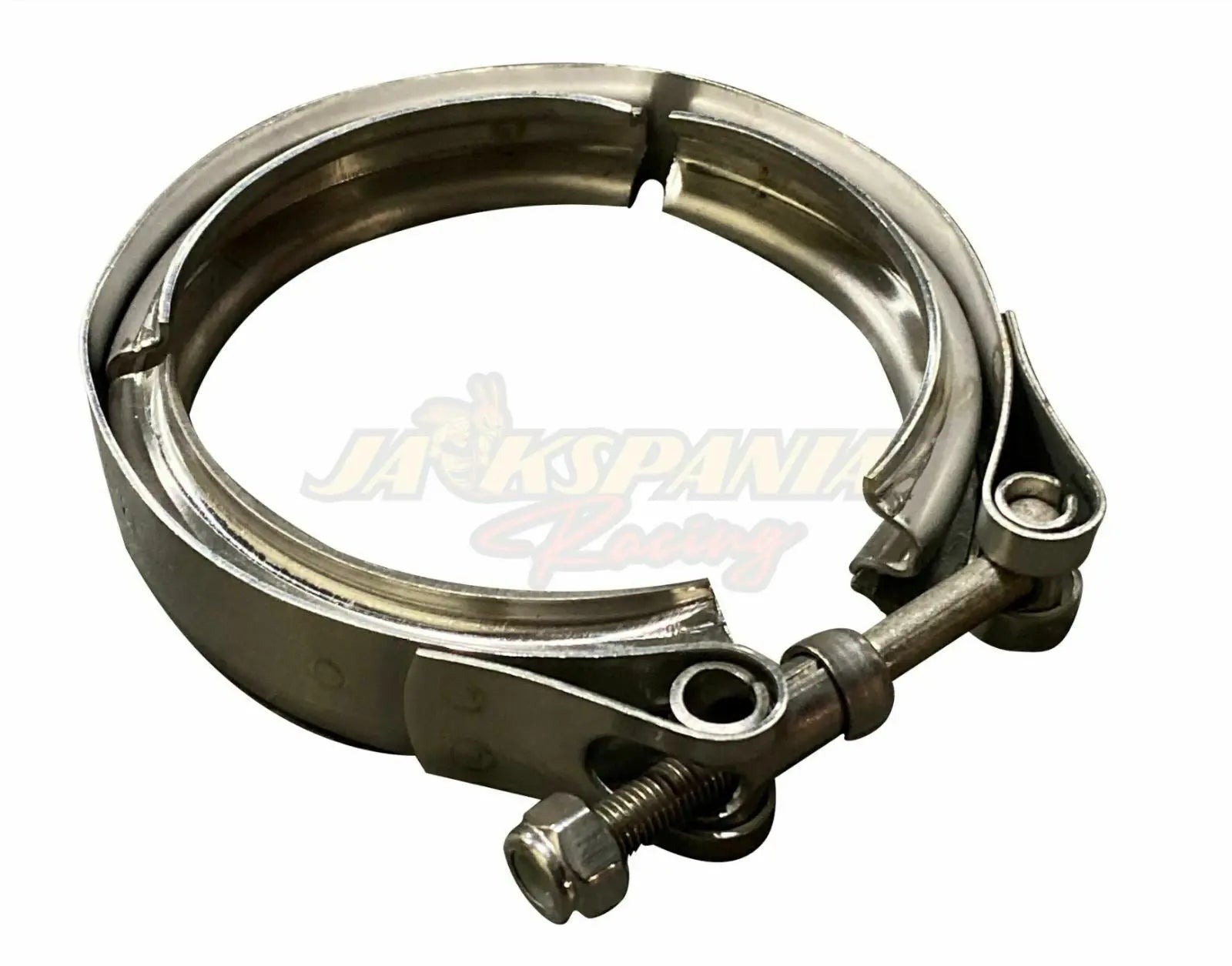 Universal 2.5" Inch Stainless Steel VBand Turbo Downpipe Exhaust Clamp ...