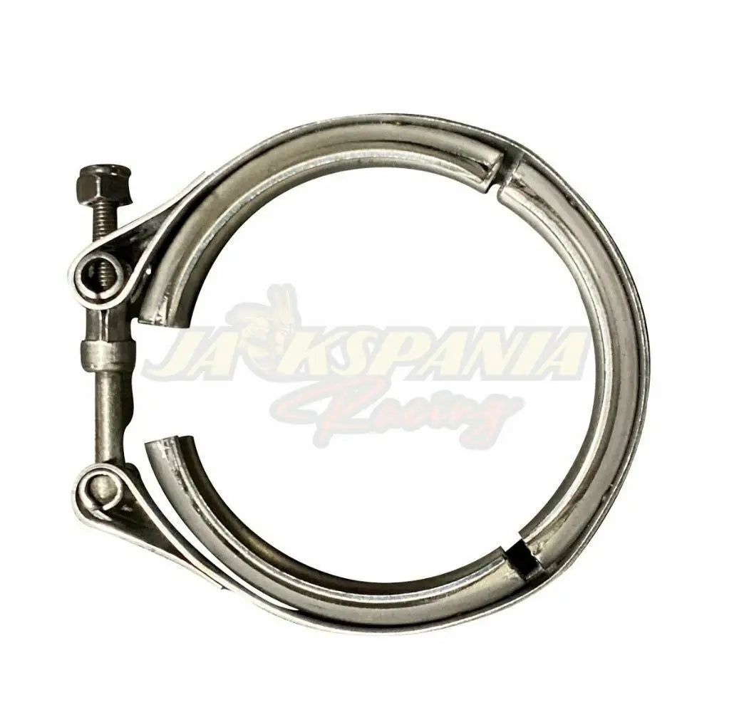 Universal 2.5" Inch Stainless Steel VBand Turbo Downpipe Exhaust Clamp ...