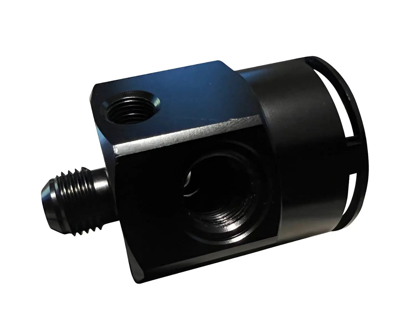 VW Audi 1.8T Fuel Pressure Regulator FPR Housing Adapter Remote Mount ...