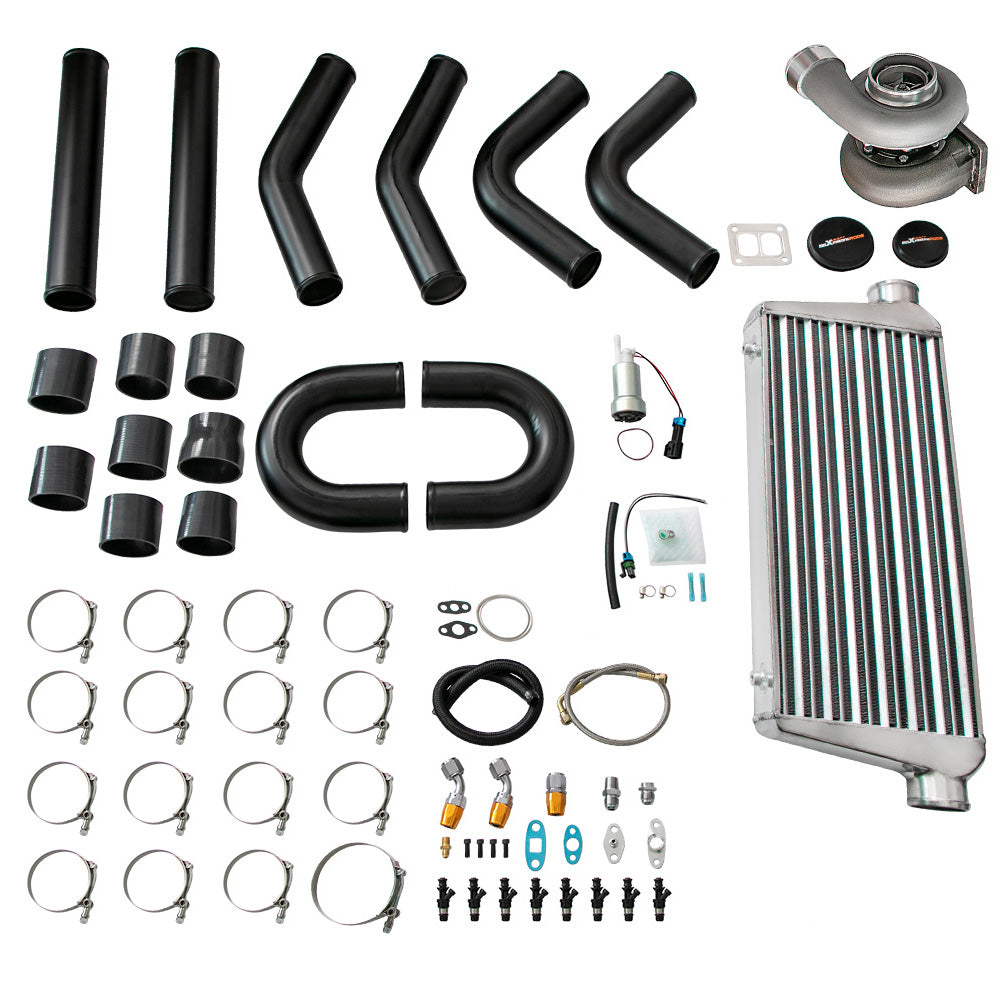Turbocharger kit GT45 Universal Turbo Kit Perfect 4.0L-6.0L engine ...