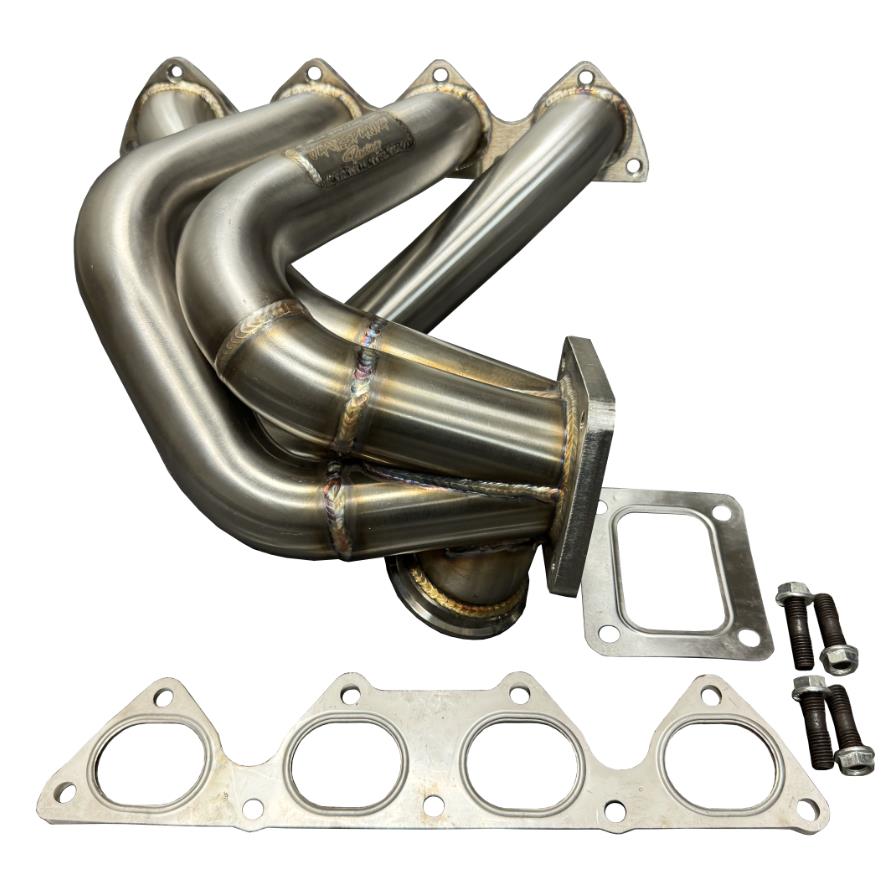B Series Forward Front Facing Turbo Manifold T4 B16 B18 B20 GSR B18C S ...