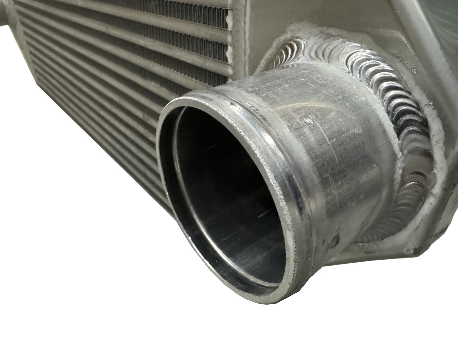 Backdoor Front Mount Intercooler Dual 3" Inlet Outlet Up to 850HP TIG ...