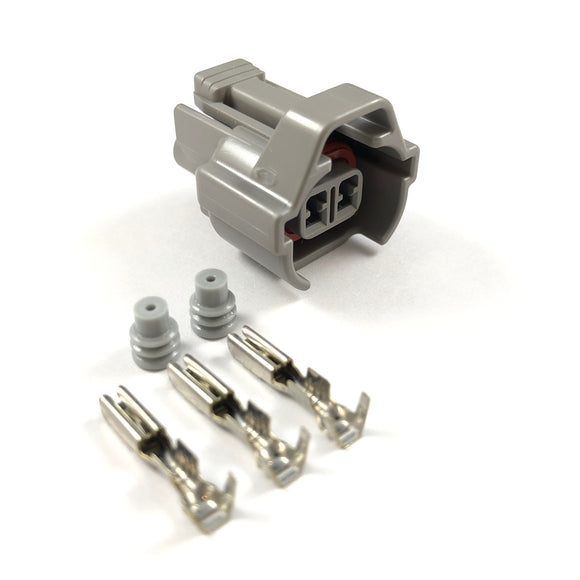 Nippon Denso 2-Pin Fuel Injector Connector Plug Clip Kit ID2000 High T ...